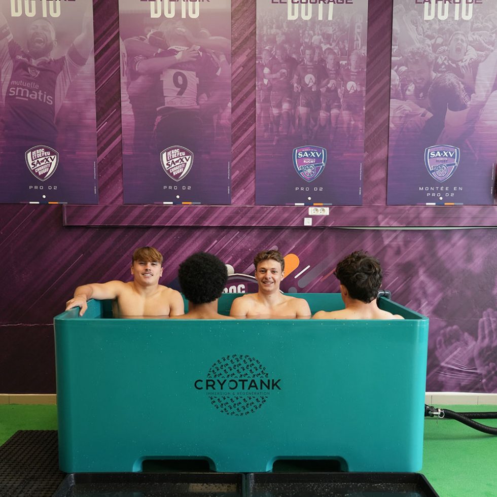 Bain Cryotank - Cryotank - bain froid pour les sportifs